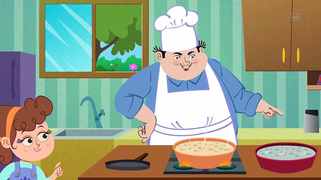 Peas Porridge Hot | Nursery Rhyme with Lyrics - Dailymotion Video