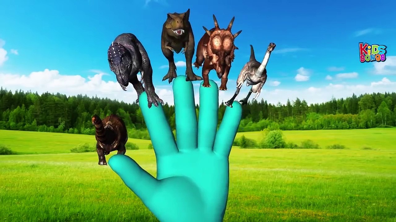 Cartoon Animals Finger Family Children Nursery Rhymes | Animals Finger ...