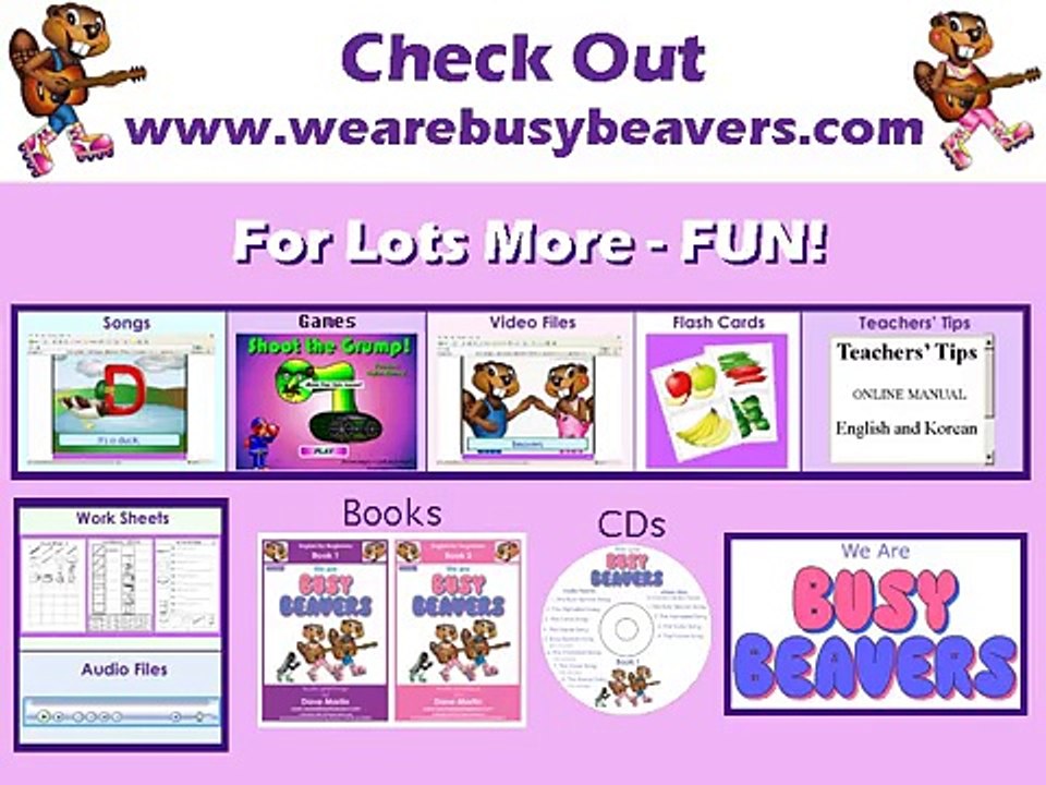 The Busy Beaver Song - Fun Kids Music - video Dailymotion