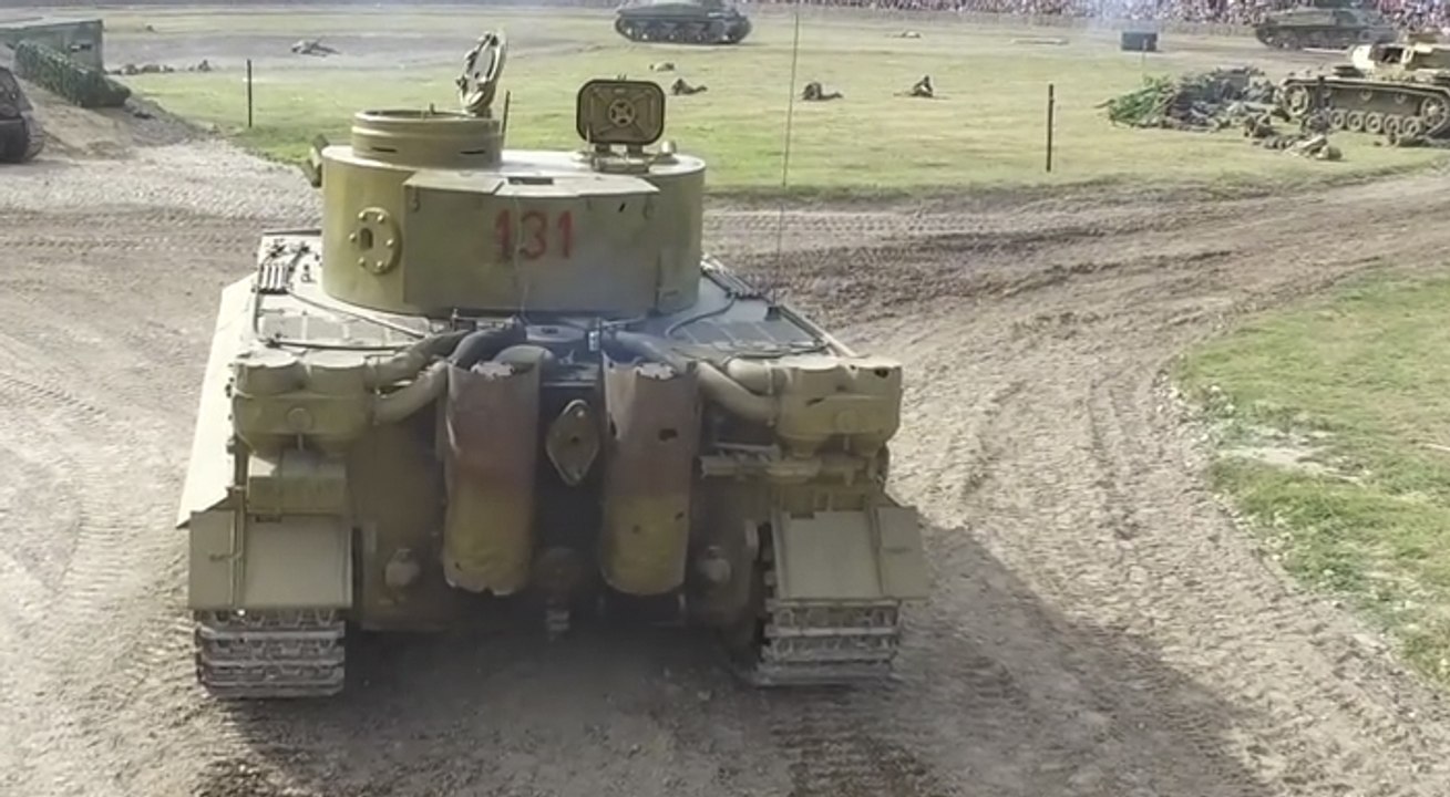 WW2 TIGER TANK - Waffen SS German Tiger - "The ONLY WORKING TIGER 1 In ...
