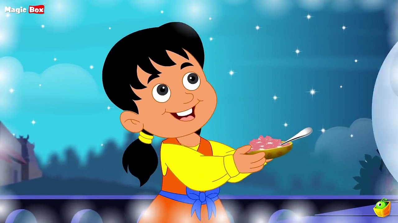 Chanda Mama Aao Na - Hindi Animated_Cartoon Nursery Rhymes For Kids ...