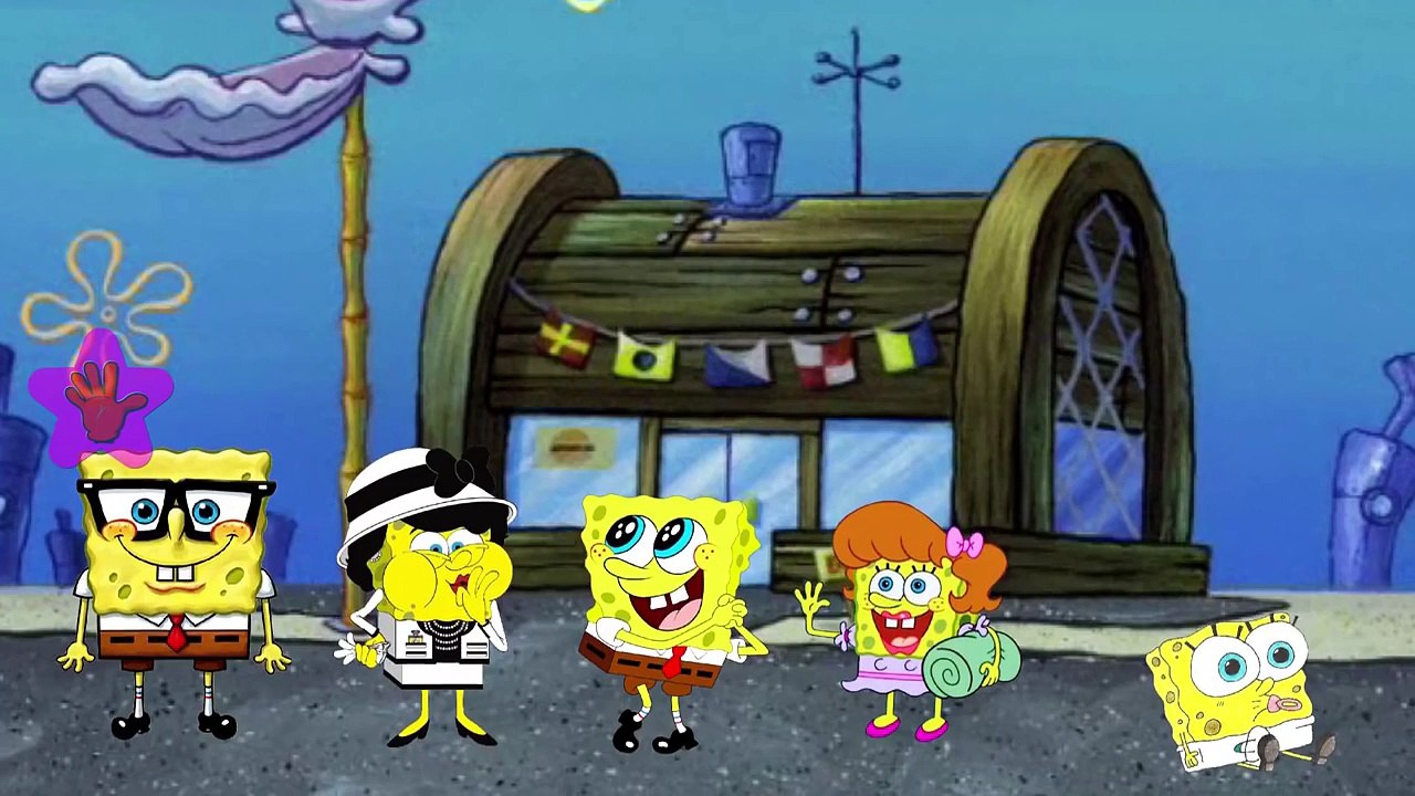 SquarePants SpongeBob Finger Family | Favorite song | Nursery Rhymes ...