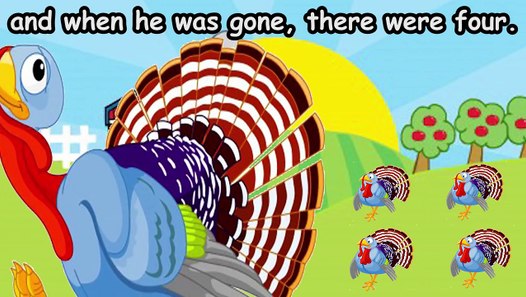 Thanksgiving Songs for Children Ten Little Turkeys Kids Song by The ...