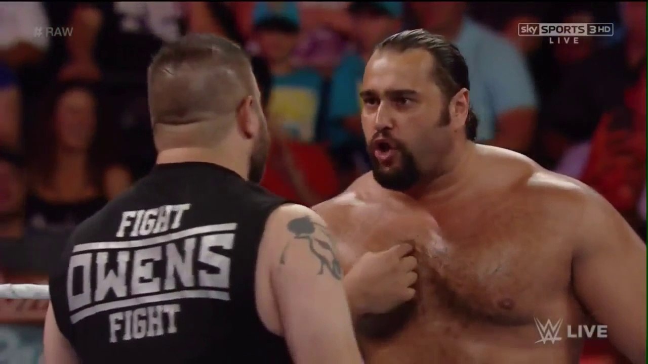 Kevin Owens vs Cesaro vs Rusev 13-07-15 - Vídeo Dailymotion