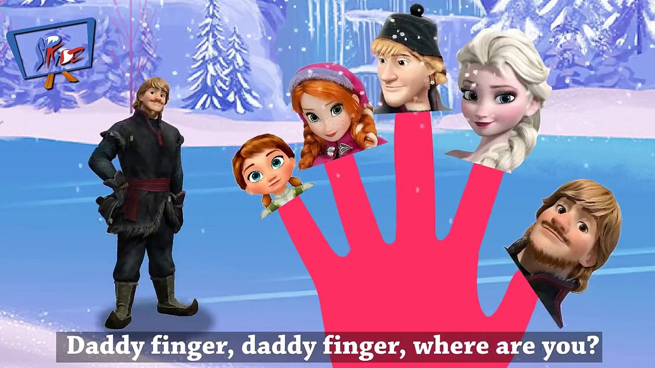 frozen finger family - Dailymotion Video