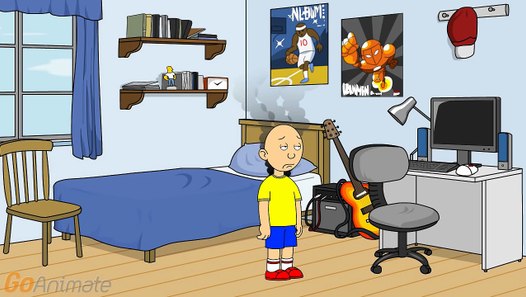 Caillou takes a shower/grounded - Vidéo Dailymotion