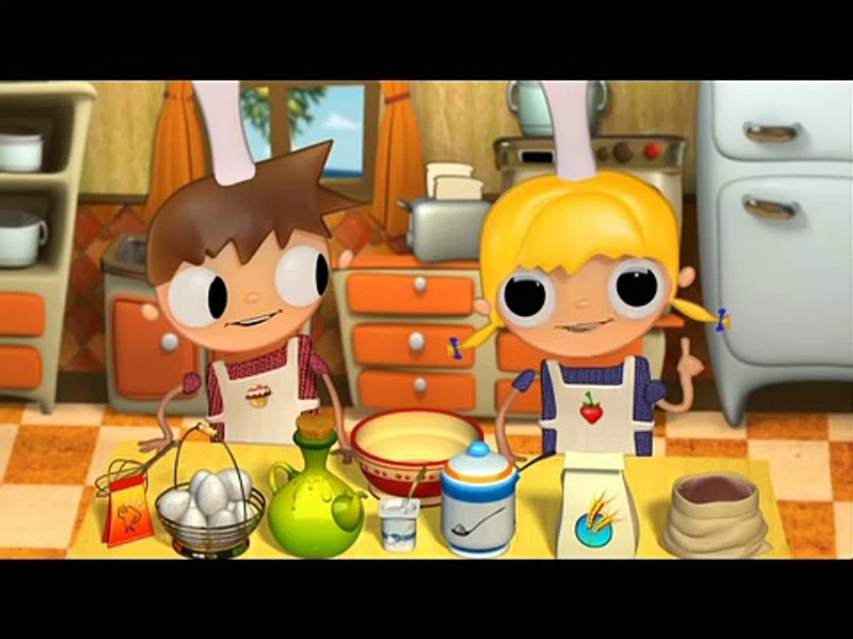 Telmo y Tula - Bizcocho de chocolate - Recetas para niños, dibujos ...