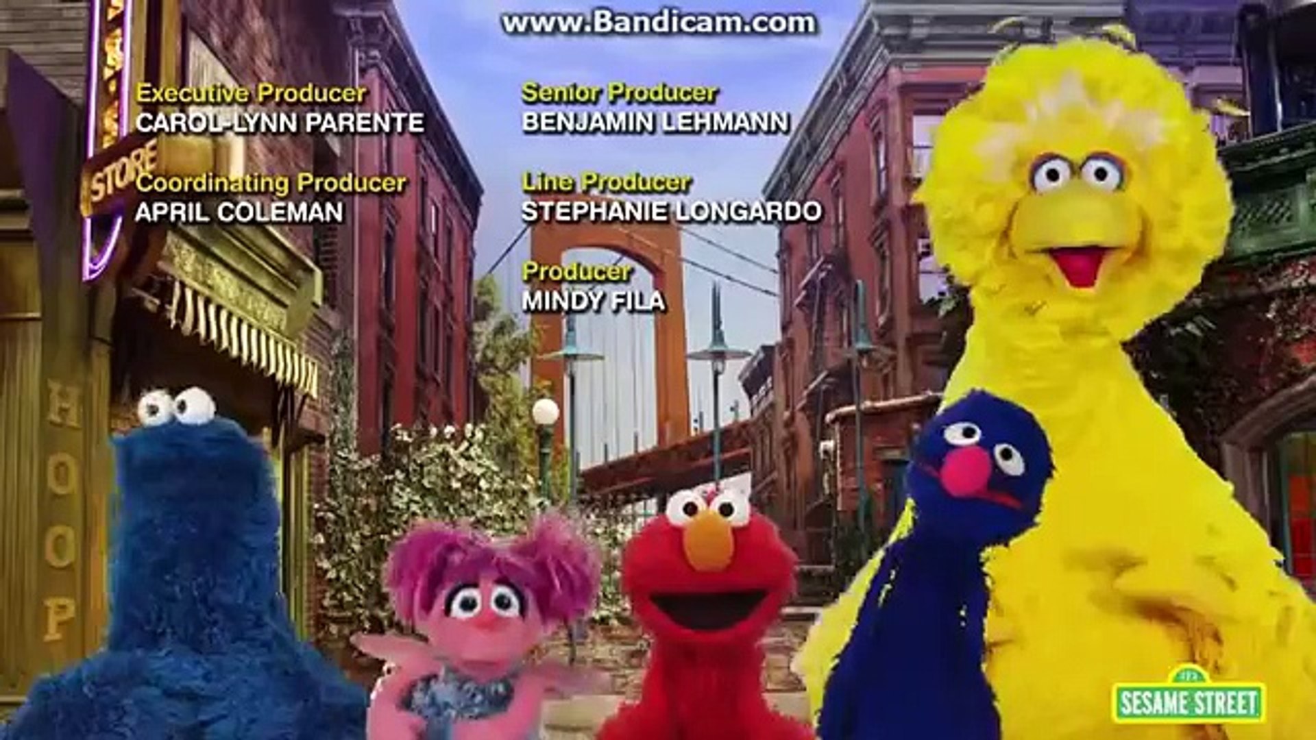 Sesame Street Funding Credits Sesame Street; 4045; The Cookie Flu; 34