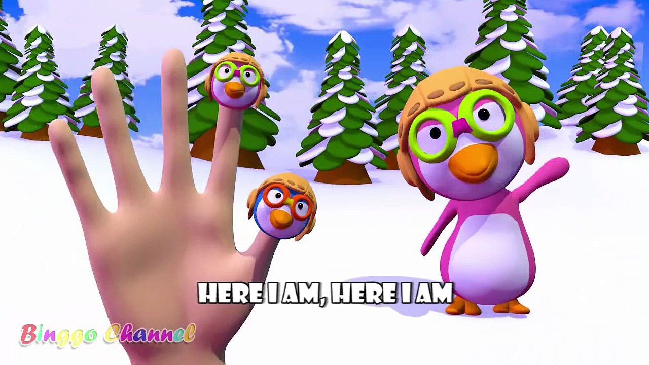 Pororo The Little Penguin Finger Family | Nursery Rhymes | 3D Animation ...