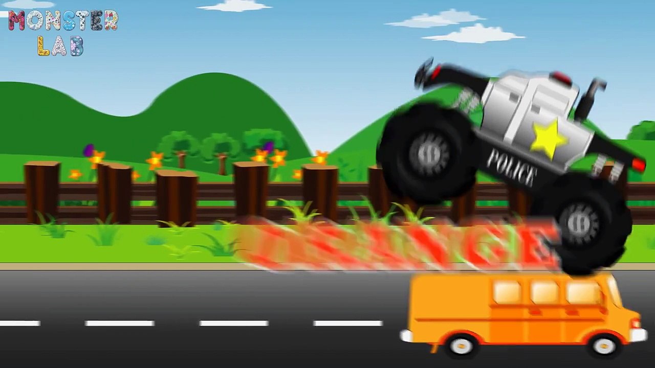 Learn Colors With Police Truck - Colors Challenge - Kids Video - Video ...