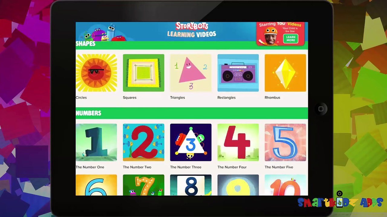 CATCHY SHAPES SONGS by storybots - learning videos for kids toddlers ...