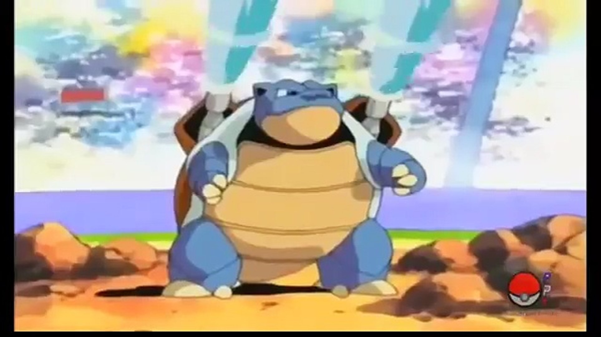 Ashs Charizard Vs Garys Blastoise