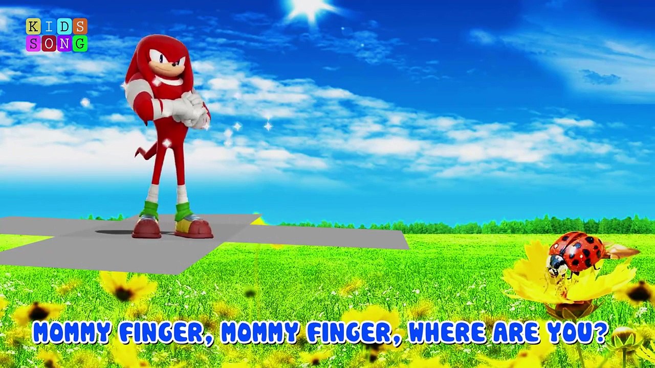 Sonic finger family - nursery rhme for kids - Vidéo Dailymotion