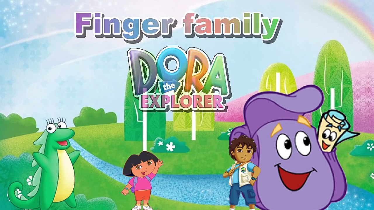 Dora The Explorer Finger Family Collection Dora and Friends Finger ...