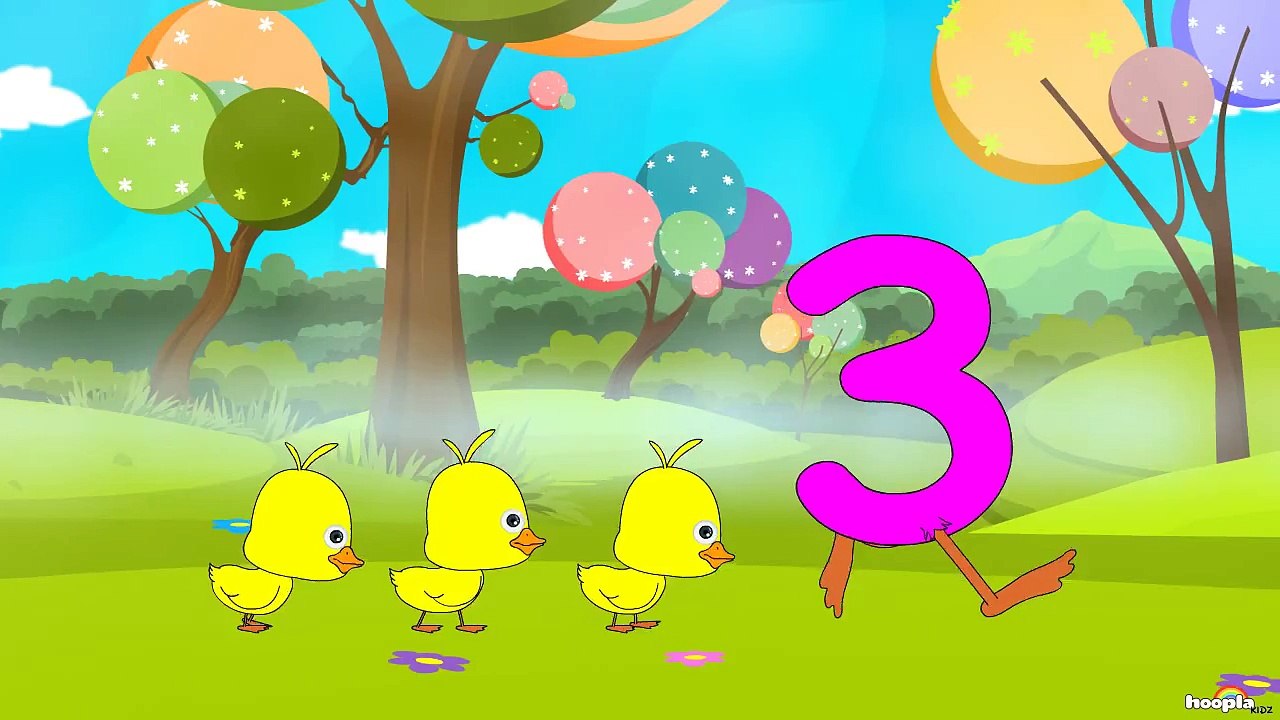 Five Little Ducks | Nursery Rhymes by Hooplakidz - Dailymotion Video