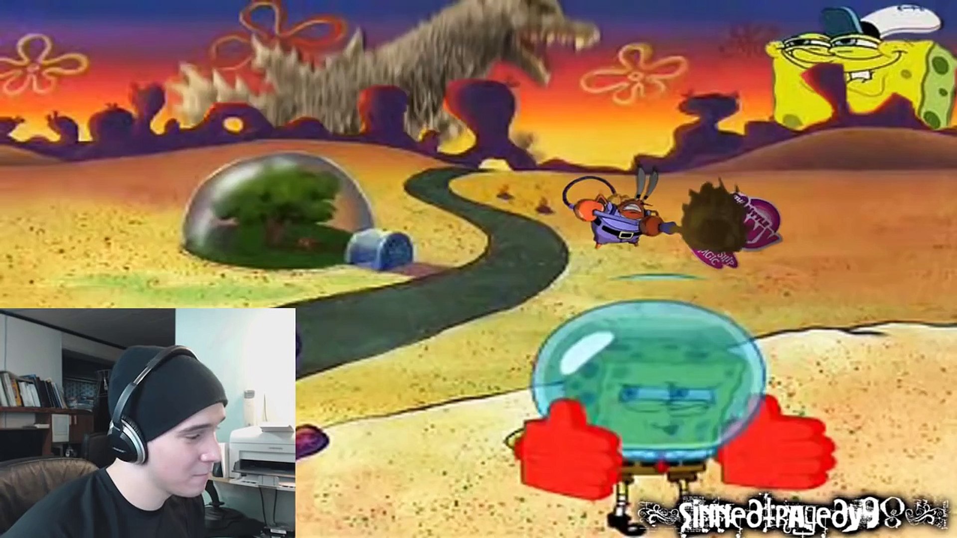 Ytp Spingebill Christmas [#107]BSL Reacts To YTP : Mr Krubby Krabby