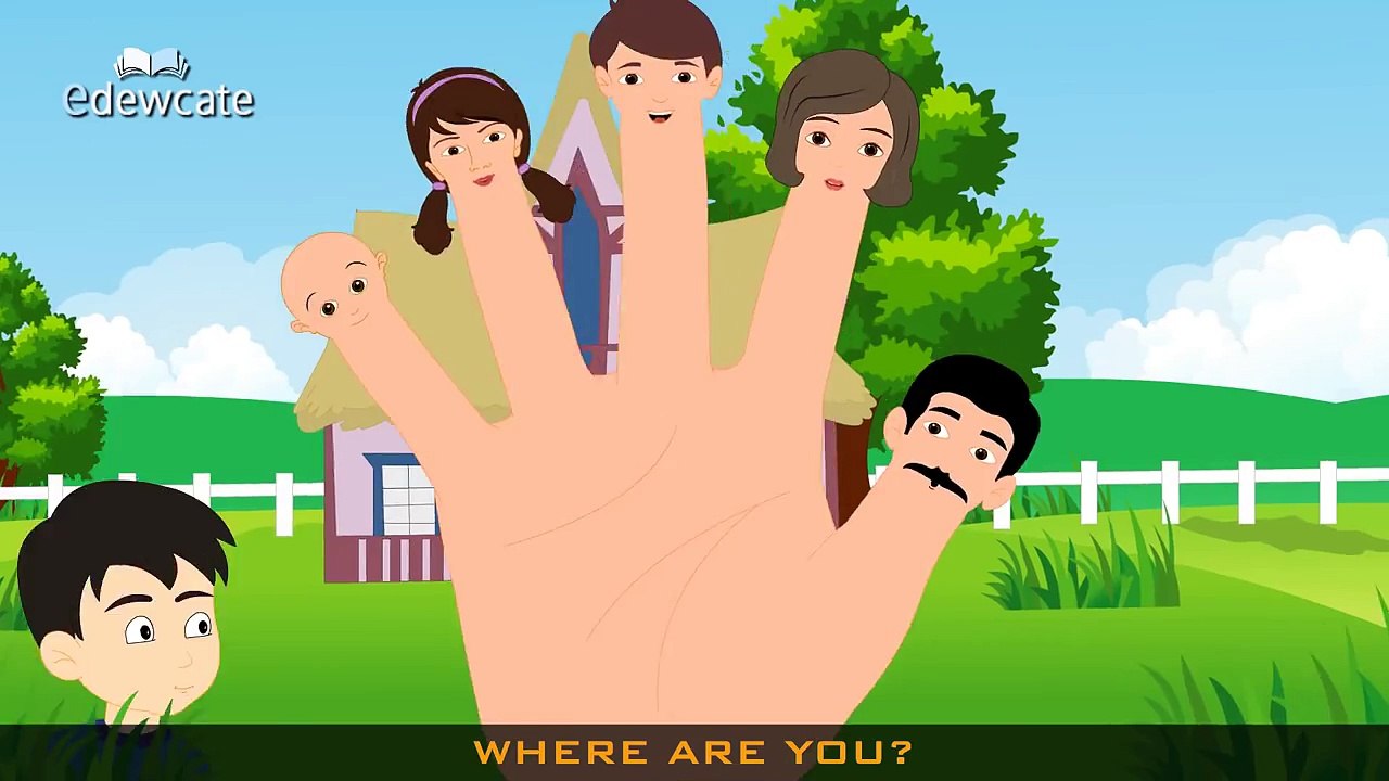 The Finger Family | Daddy Finger Nursery Rhyme with Lyrics - Vidéo ...