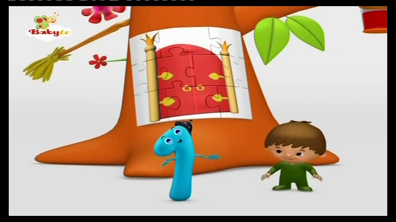 BABYTV Charlie y los números El 1 en el castillo (español de España ...
