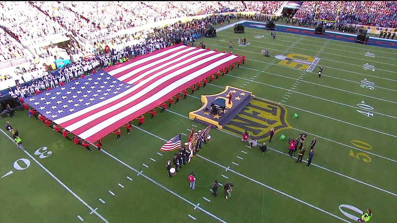 Lady Gaga - Star-Spangled Banner (Live at Super Bowl 50) - Dailymotion ...