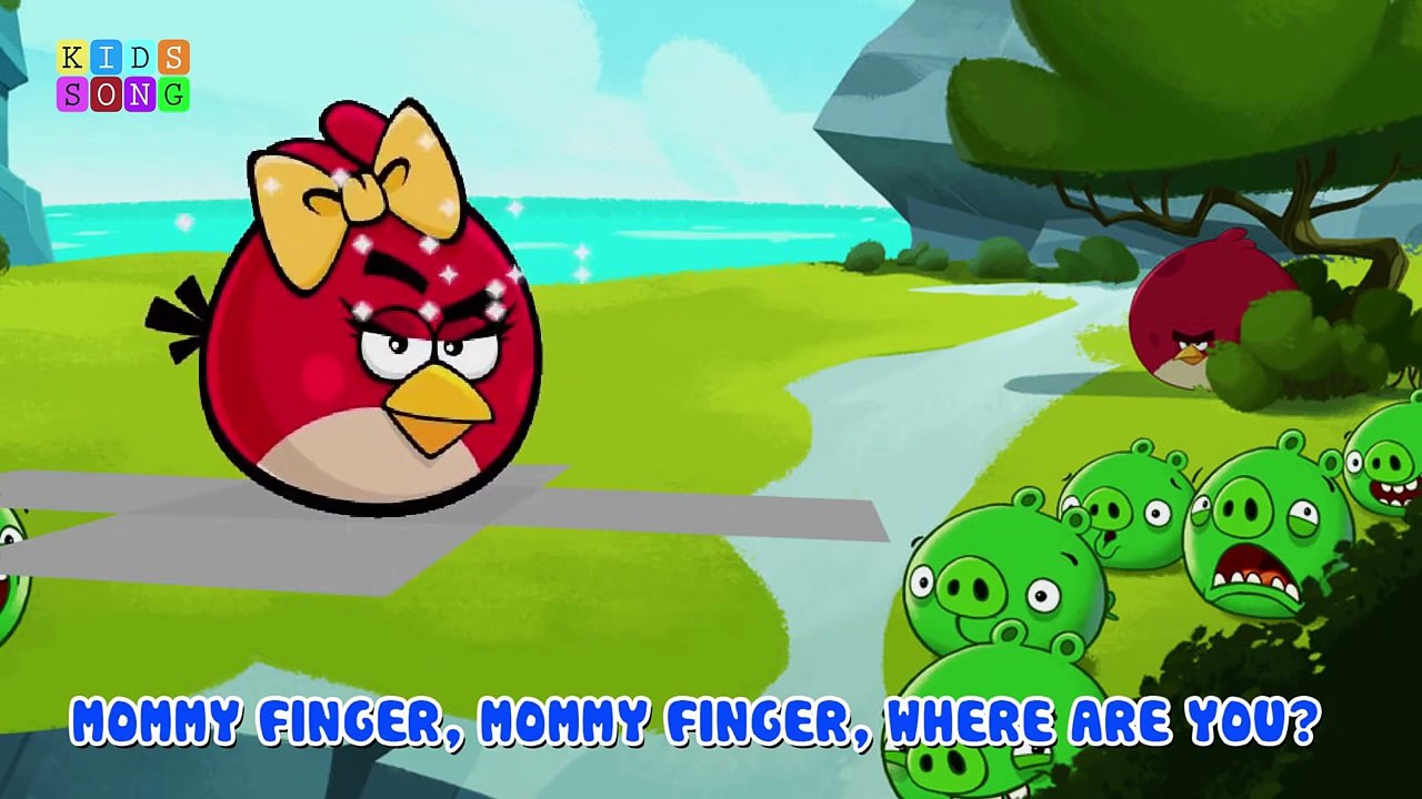 Angry Bird Finger Family nursery rhyme for kids - Vidéo Dailymotion