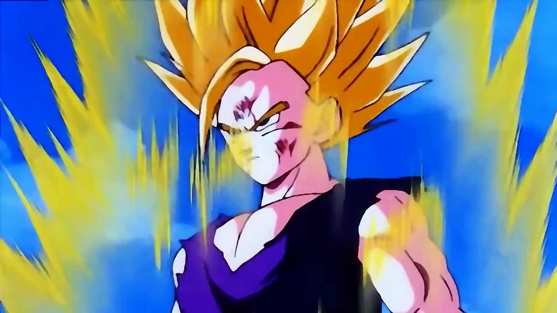 Gohan Super Saiyan 2 Vs Cell Jr