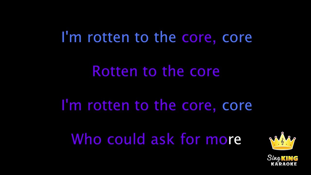 Disney Descendants - Rotten To The Core (Karaoke Version) - Dailymotion ...