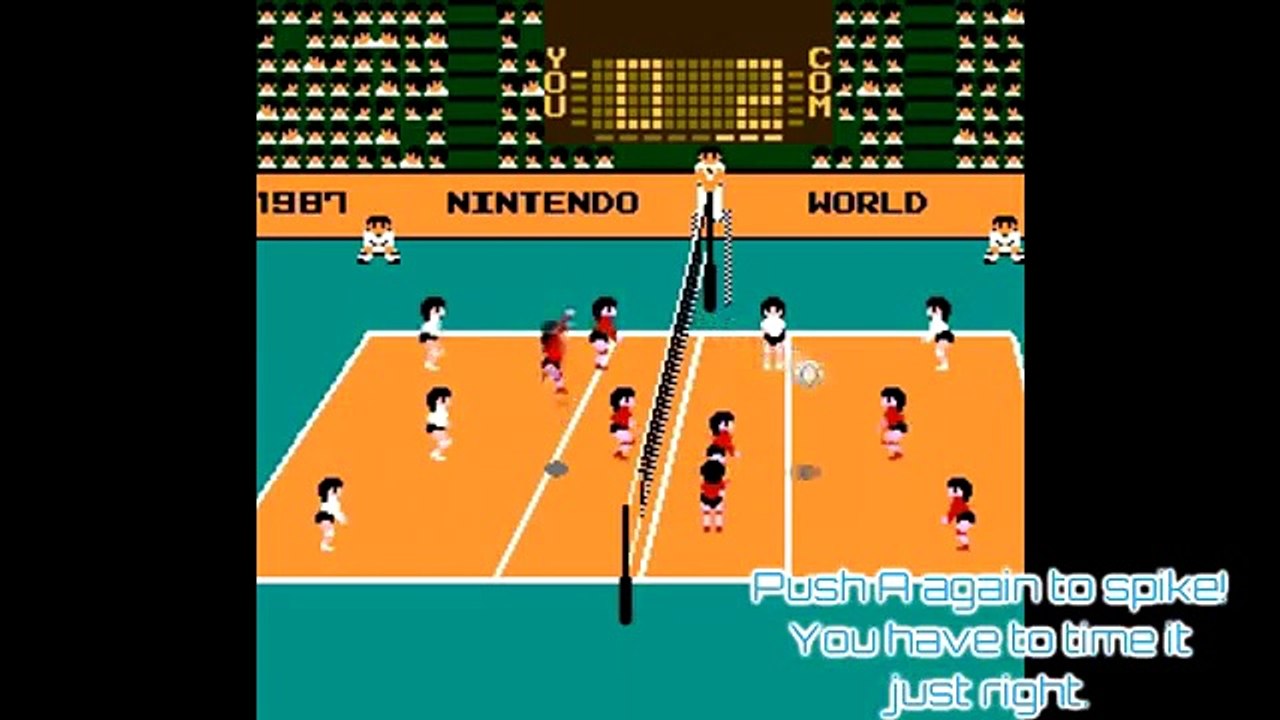 Volleyball (Nintendo NES) - Gameplay - video Dailymotion