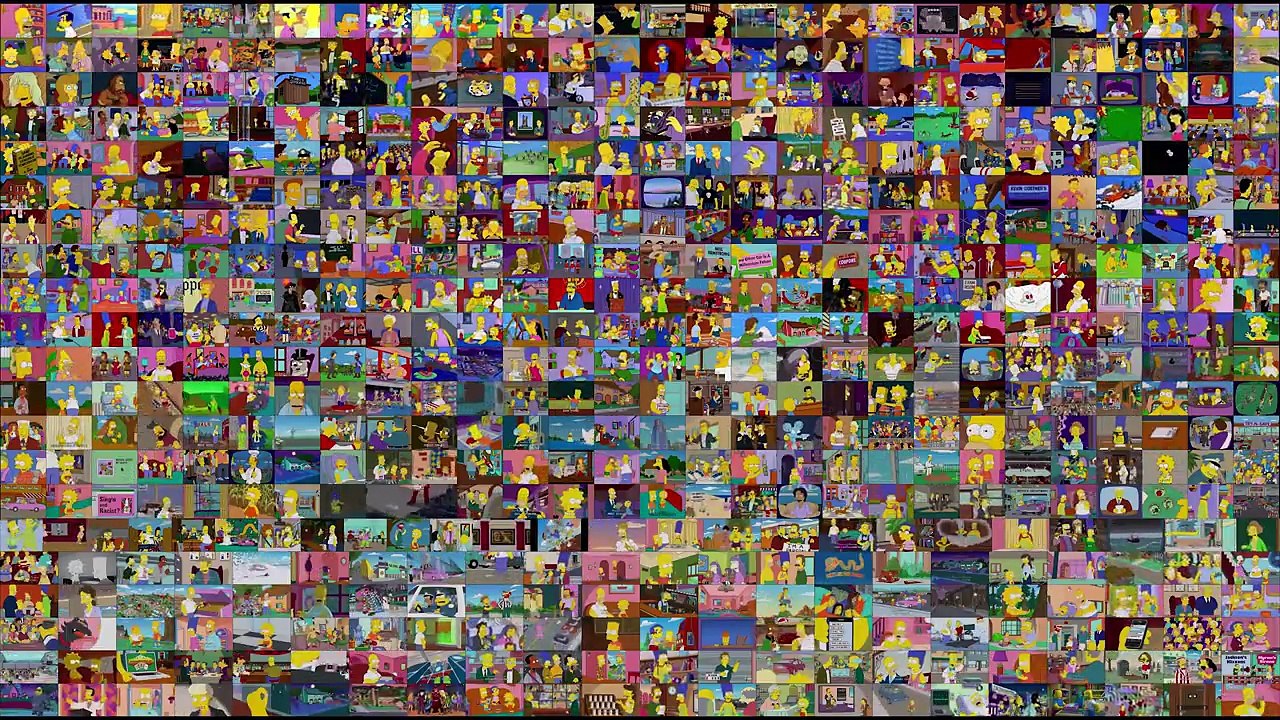 The Simpsons (554 episodes at the same time) - Dailymotion Video