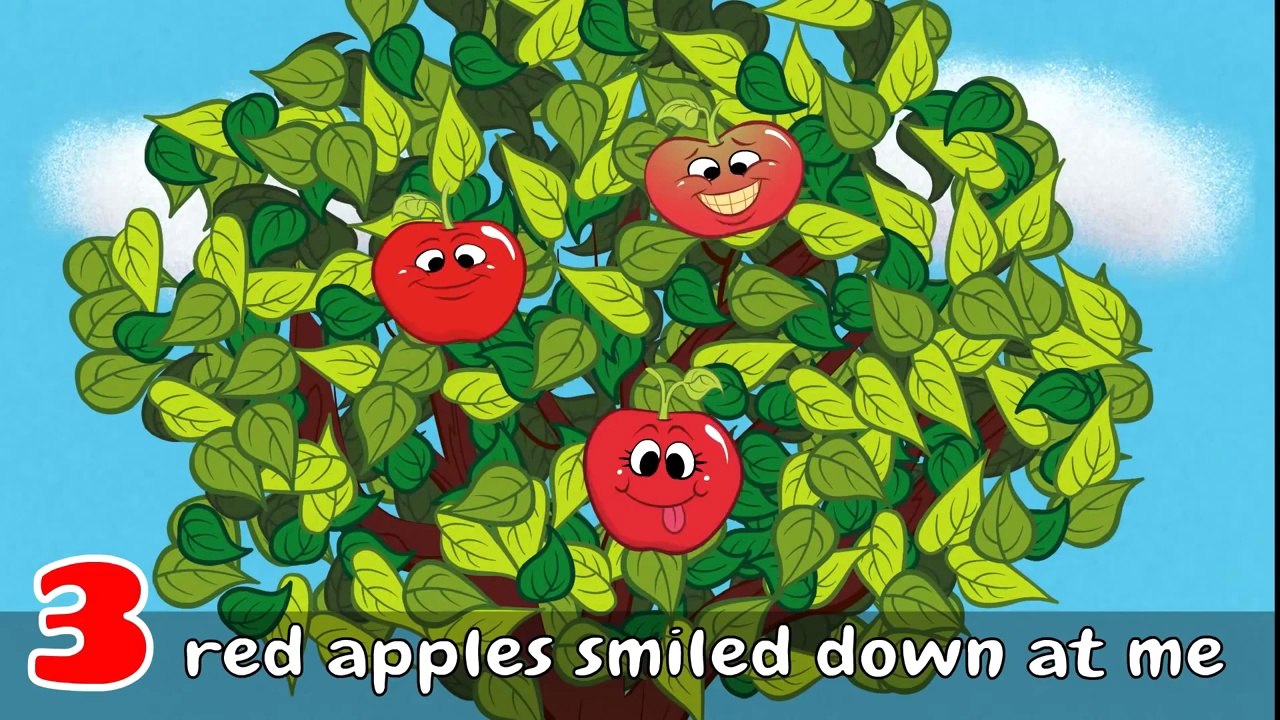 Way Up High in an Apple - Apple Song for Kids - Childrens Song by The ...