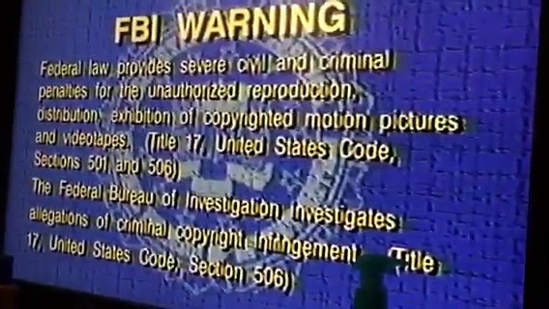Fbi Warning Logo Lyrick Studios