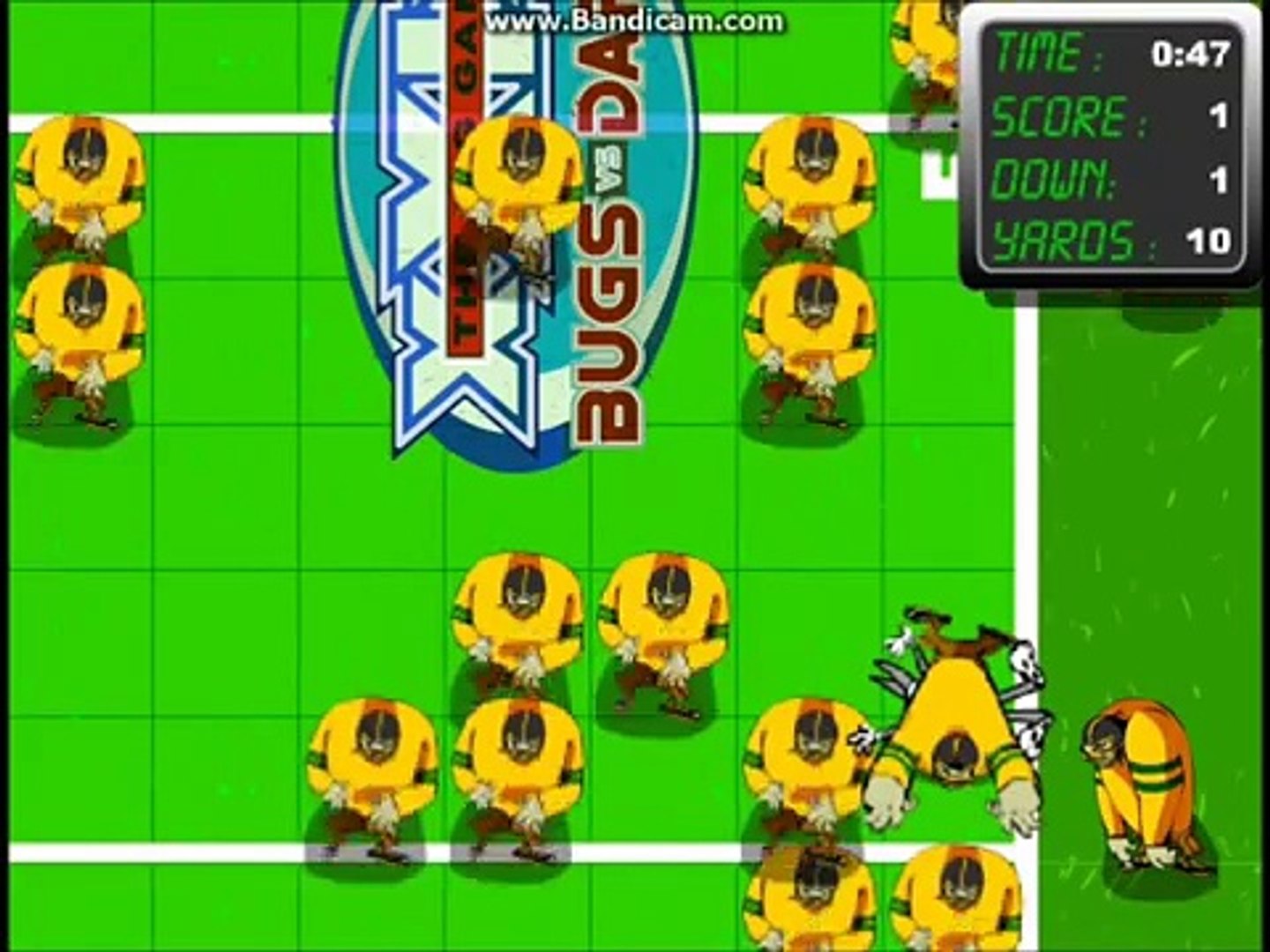 Daffy Duck And Bugs Bunny Football