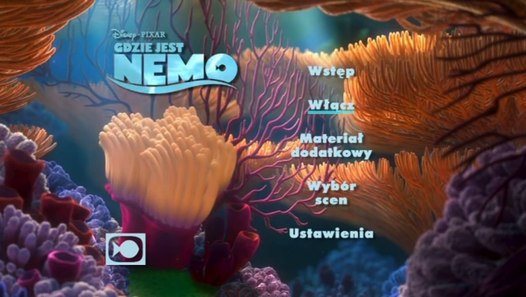 Gdzie Jest Nemo (Finding Nemo) Disc 1 DVD Menu – &&&&& Dailymotion