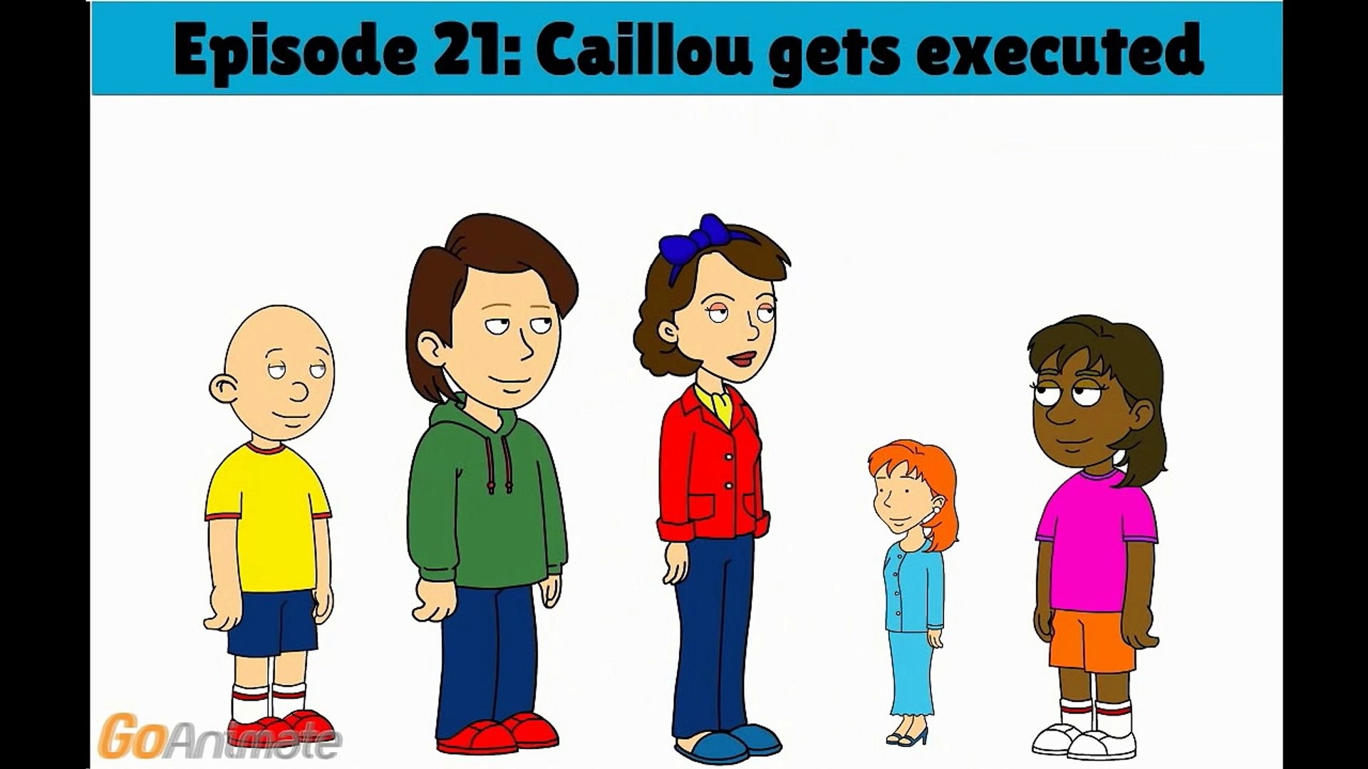 Goanimate Caillou