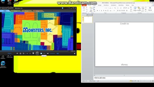 monsters inc dvd menu walkthrough - Vidéo dailymotion