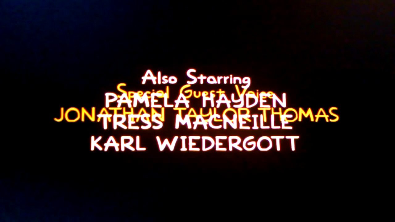The Simpsons Ending Credits (2003) - Dailymotion Video