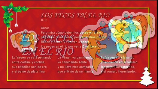 Los peces en el río | Canciones navideñas | Villancicos en español ...