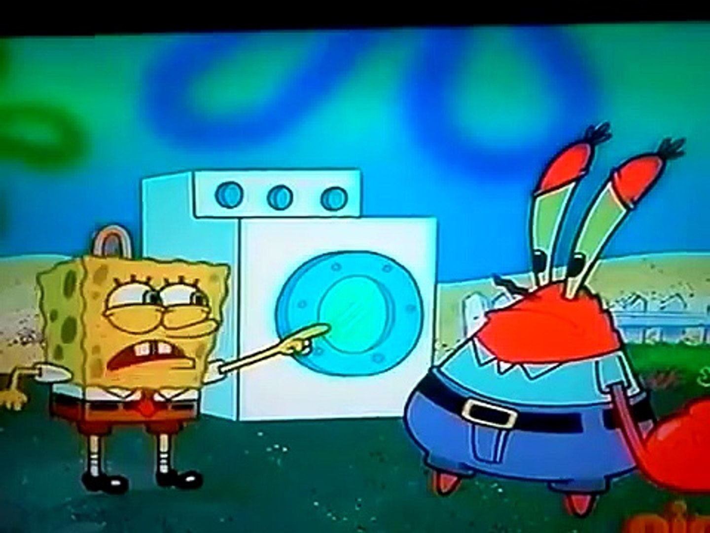 Spongebob Cursing Out Squidward