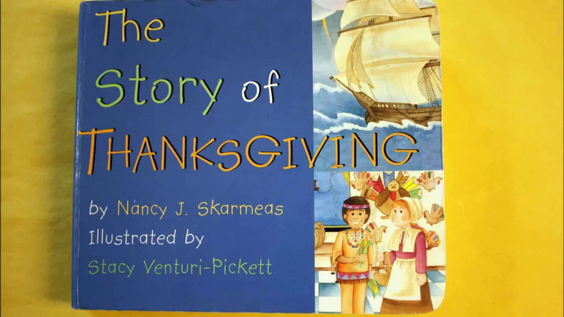The First Thanksgiving Story For Kindergarten