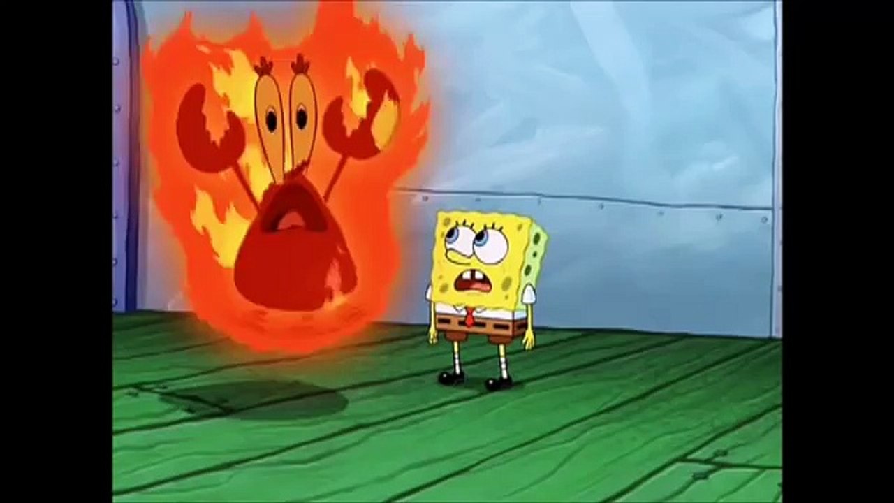The Spongebob Squarepants Movie Score: Eugene Krabs on Fire – Видео ...