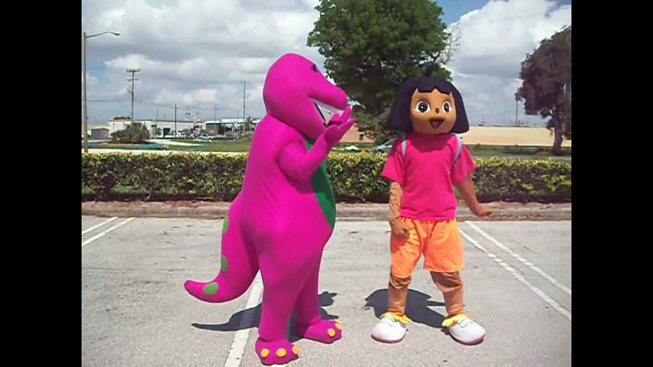 POOCH YAE by BARNEY AND DORA THE EXPLORER DANCE - video Dailymotion