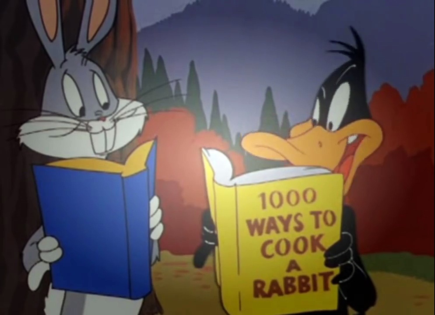 Daffy Duck And Bugs Bunny Rabbit Season