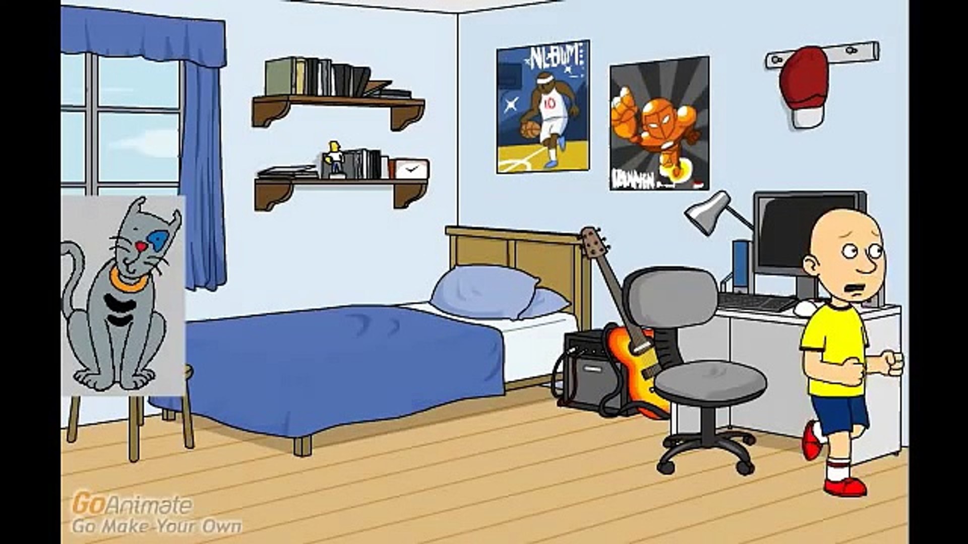 Goanimate Caillou Circus