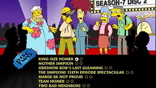 Simpsons 7 Season DVD Menu (Disc 2) - video dailymotion