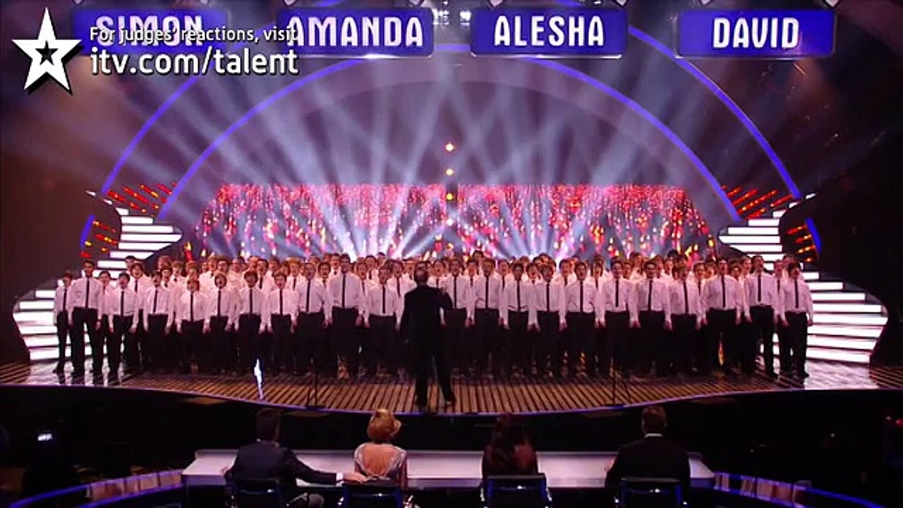 Only Boys Aloud Welsh choir - Britain's Got Talent 2012 Final - UK ...