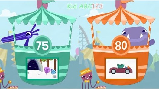 Endless Numbers counting 75 to 80 - Learn 123 Number for Kids - video ...