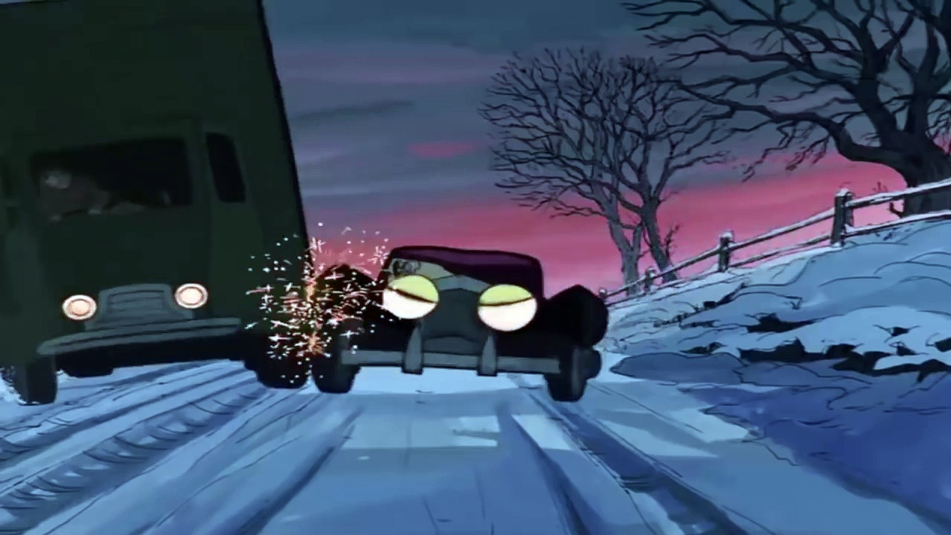 Cruella Deville Car Chase