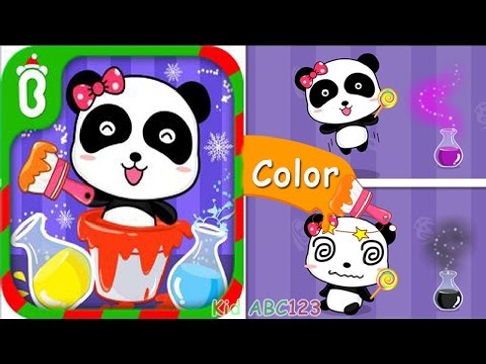 Mixing Colors - BabyBus Apps - Learn mix the Colors with Panda - video ...
