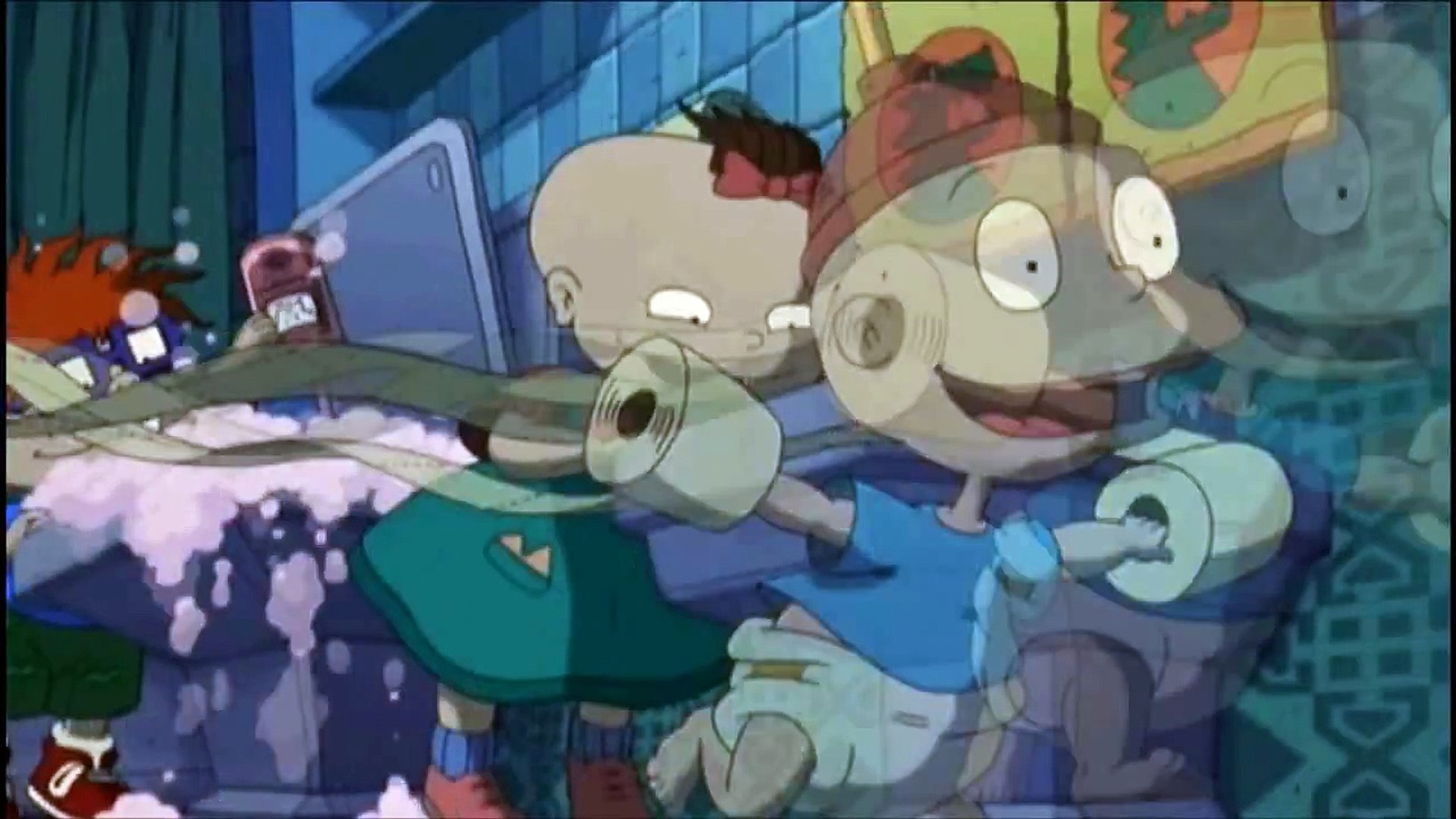 Rugrats Em Paris Reptar Vs Robosnail