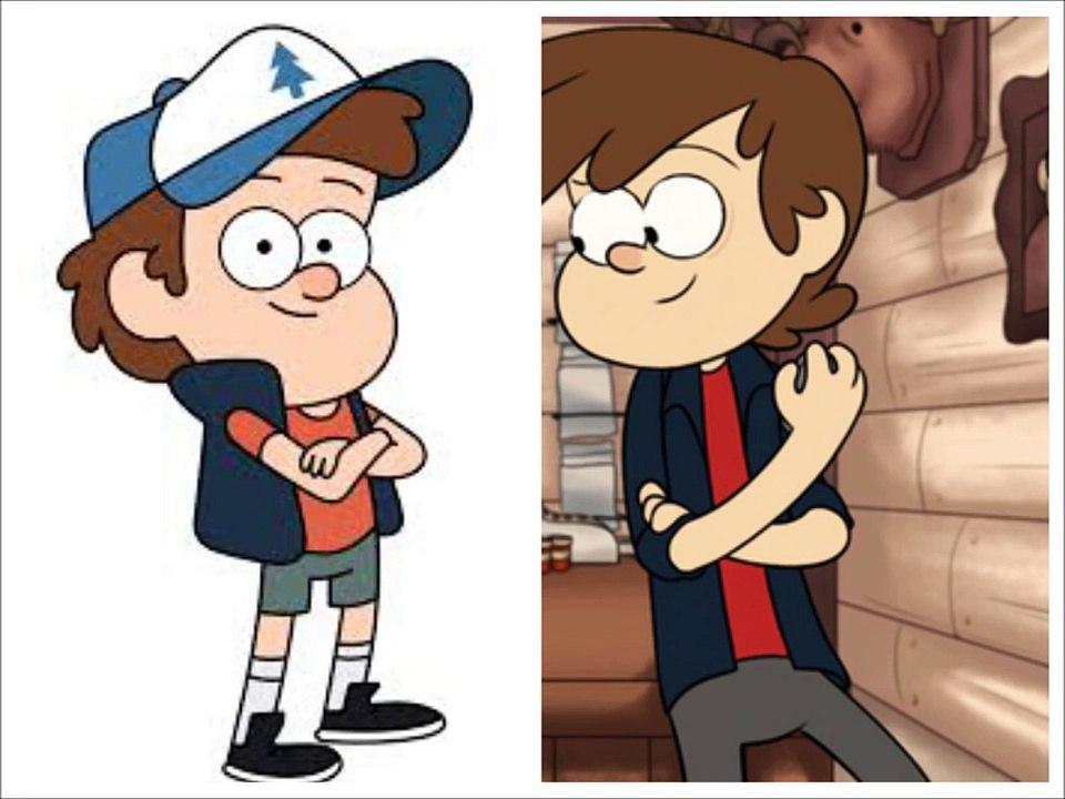 Dipper and Mabel growing up [Gravity Falls] - Dailymotion Video