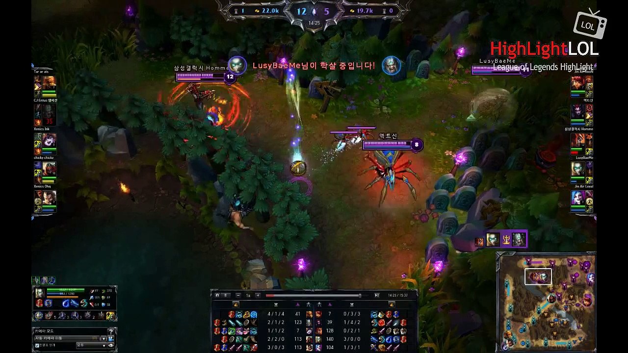 [League Of Legends] CJ Ambition Tryn VS SSG Homme Shyvana Full Clip ...